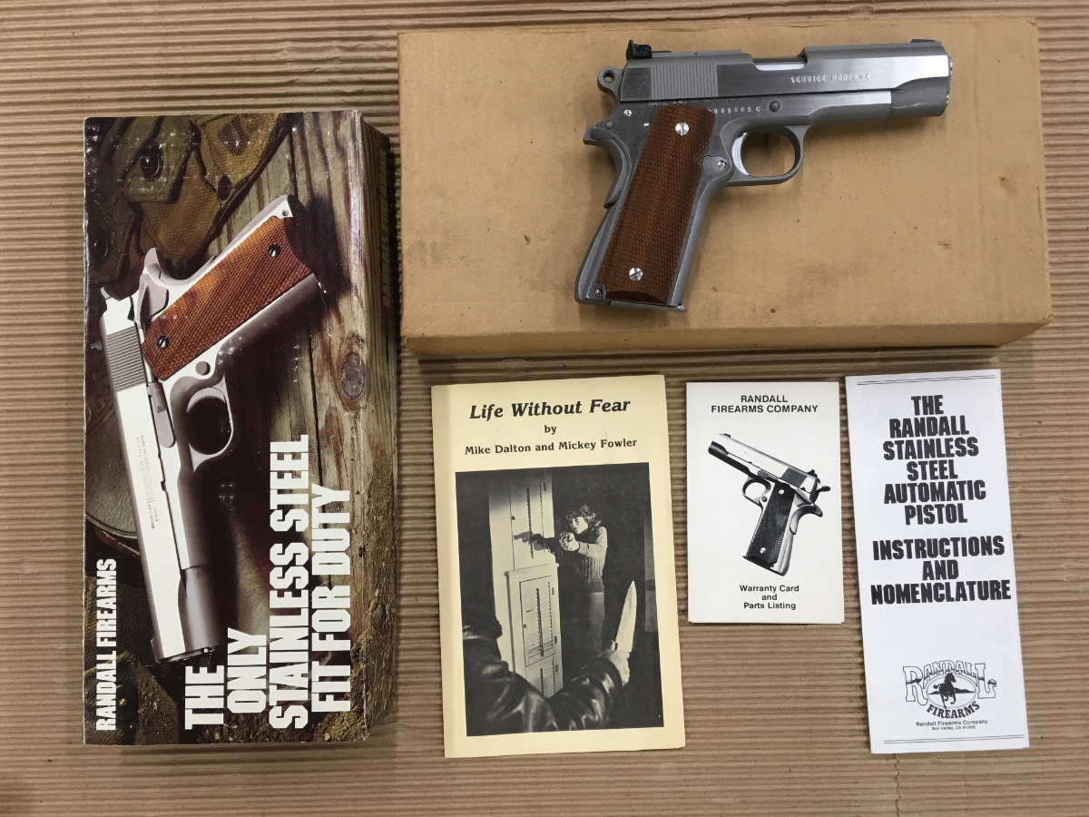 Randall Nib A231, 1911 Service Model "C" .45acp .45 Acp For Sale at ...