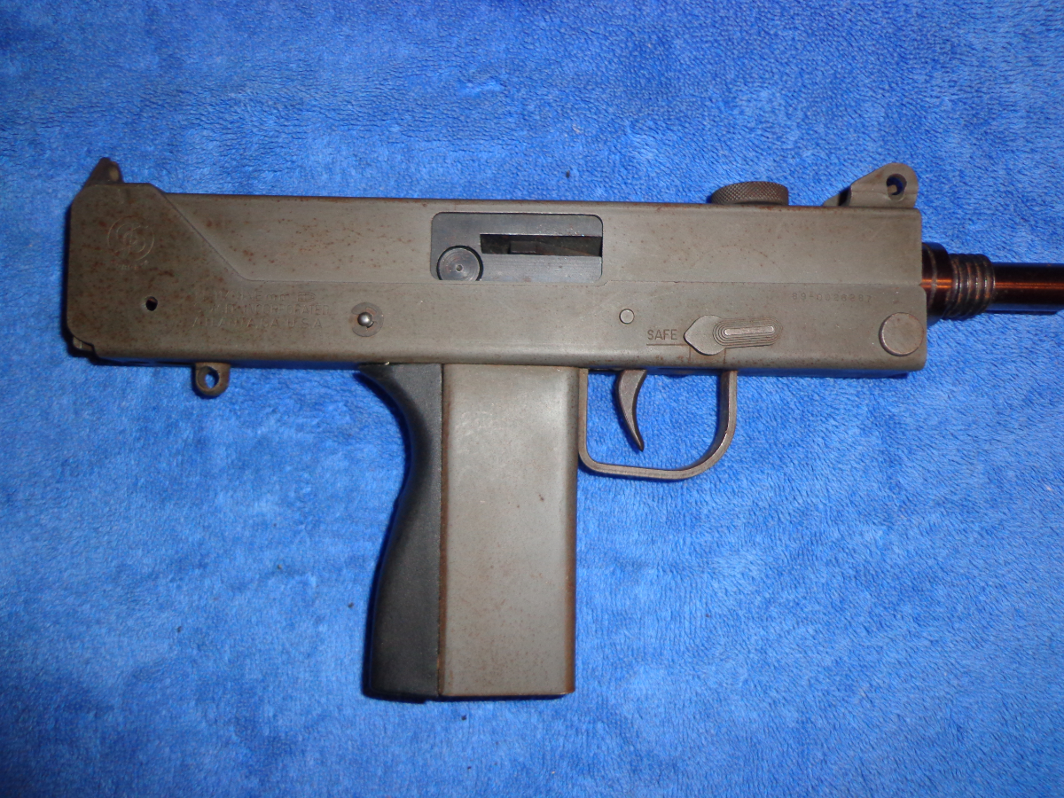 Cobray M-11 9m.M. Simi-Auto Hand Gun With Threaded 6 Inch Barrel For ...