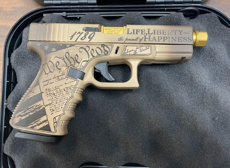 Glock 19 Gen 3 9mm Constitution Model 9mm Luger For Sale at GunAuction ...