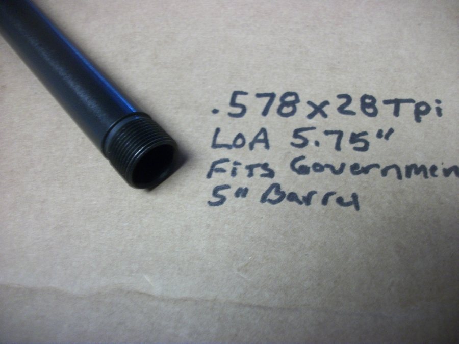 Colt 1911 45acp Threaded Barrel .578x28tpi For Sale at GunAuction.com ...