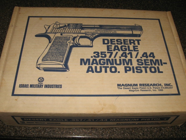 Desert Eagle Manual & Box Only( No Gun) For Sale at GunAuction.com ...