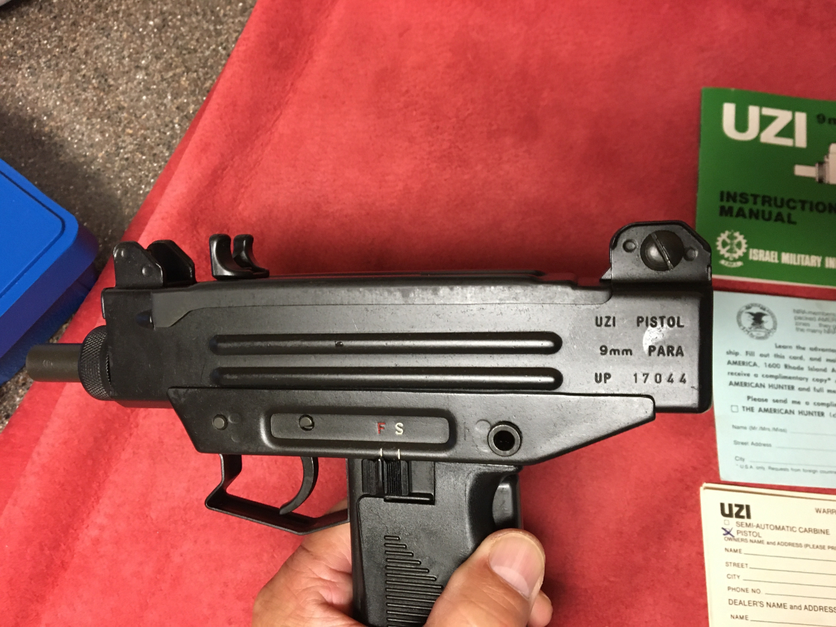 Uzi -Imi Uzi Pistol Imi 9mm Luger For Sale at GunAuction.com - 17105042
