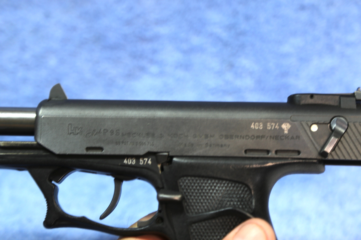 Heckler & Koch Model P9s Target Model .45 Acp For Sale at GunAuction ...