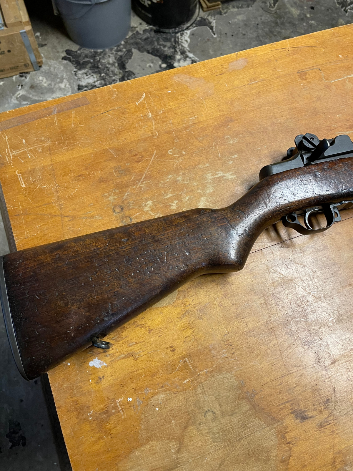 Springfield Cmp "Danish Turn In" M1 Garand With Ww2 Rear Sight And 6 ...