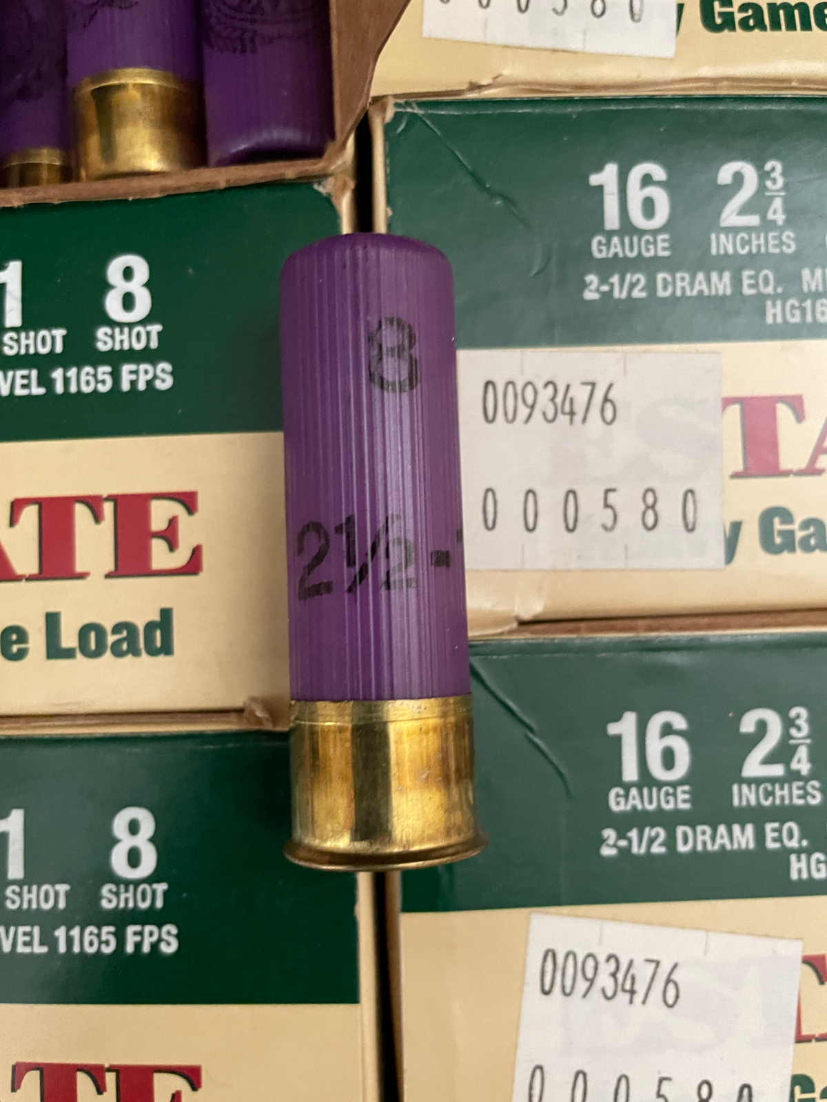 Estate One full case of 16 GA Shot Shells # 250 shells total 17231799 ...