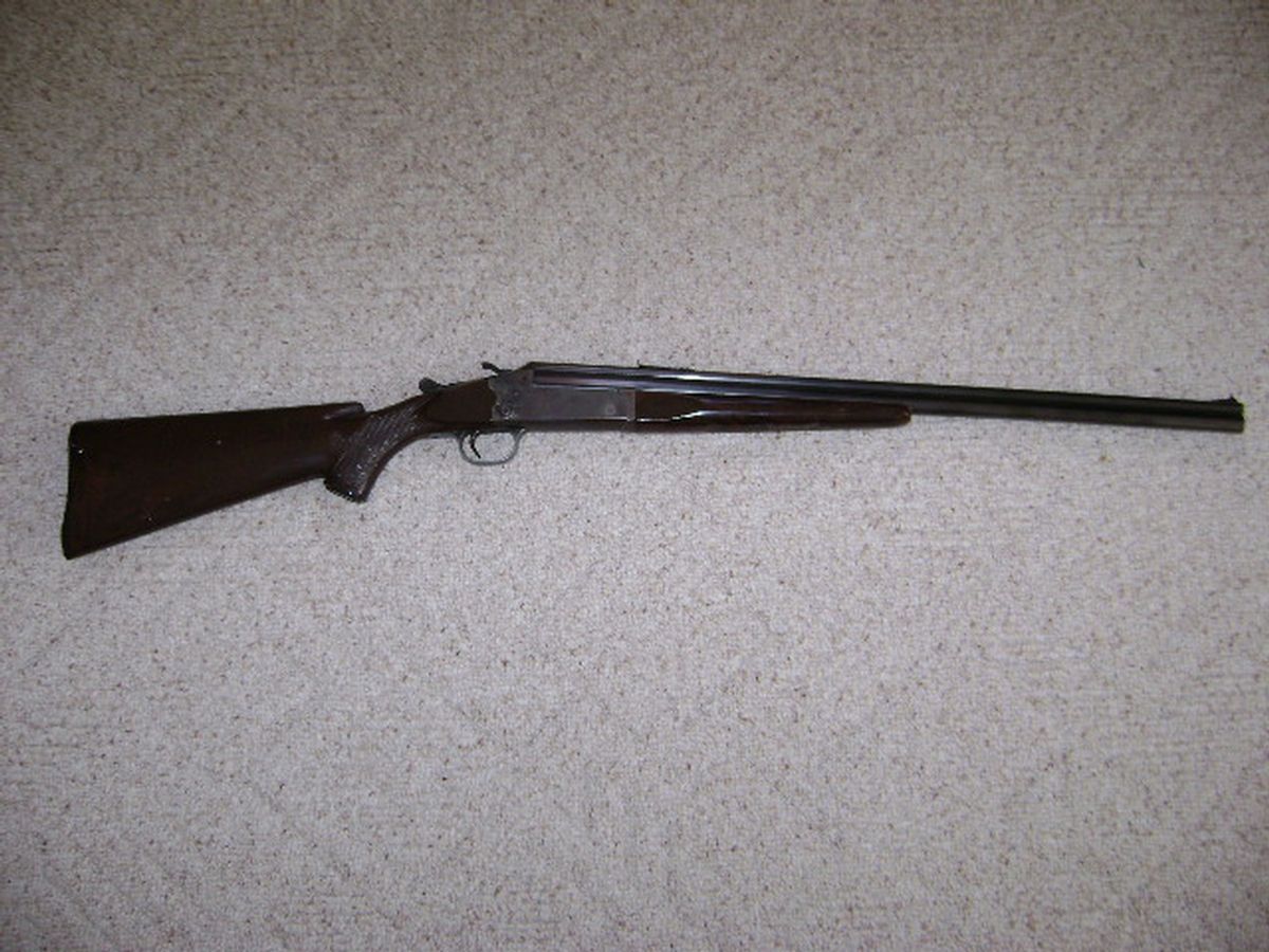 Stevens Model 22-410 W/Tennite Stock C&R .410 Ga For Sale at GunAuction ...