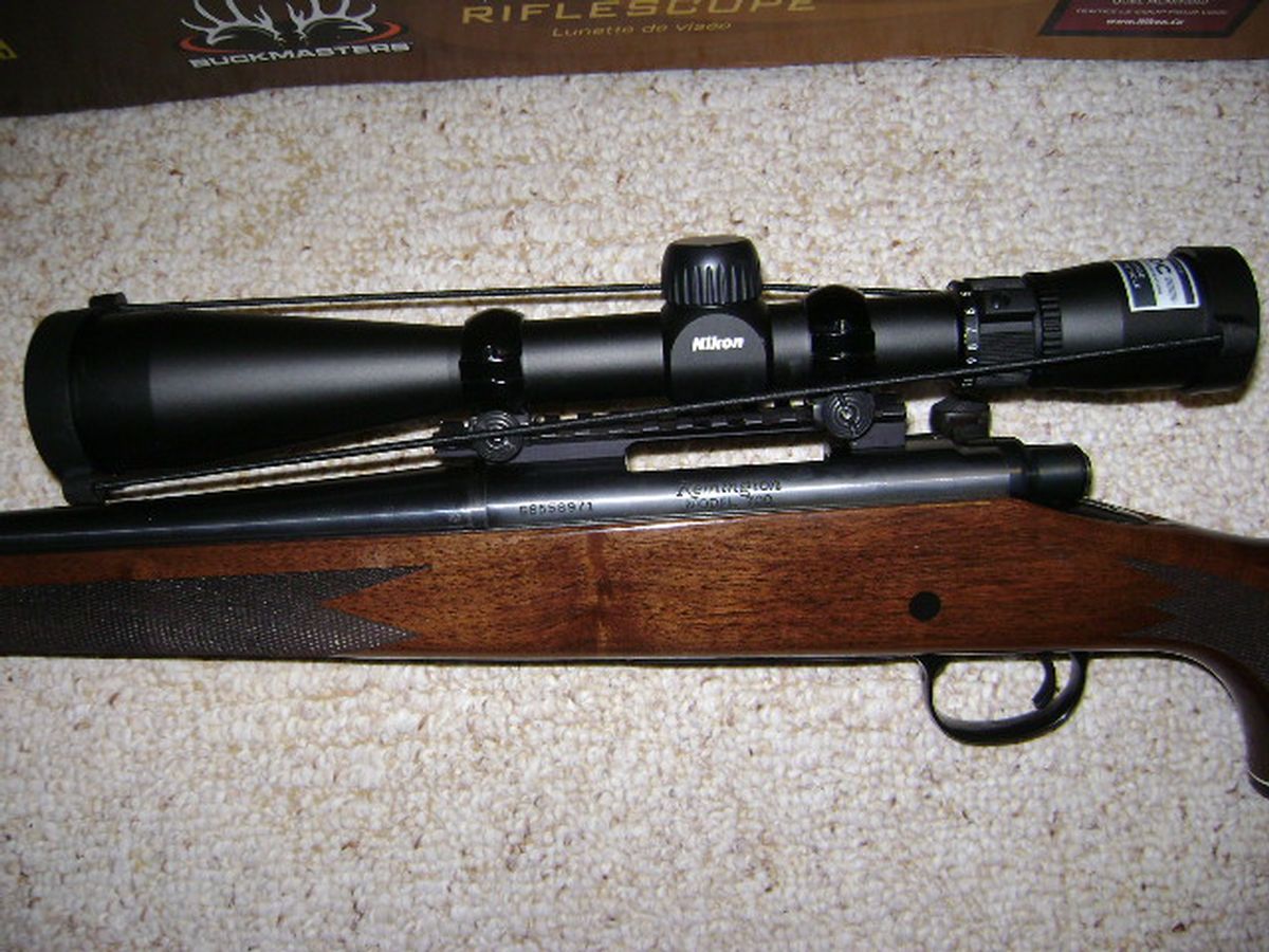 Rem 700 Bdl W/ New Nikon 4x12 Scope With Bdc .22-250 Rem. For Sale at ...
