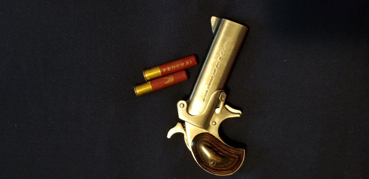 American Derringer M4 45 Long Colt/ 410 Stainless Steel.... Well Made ...