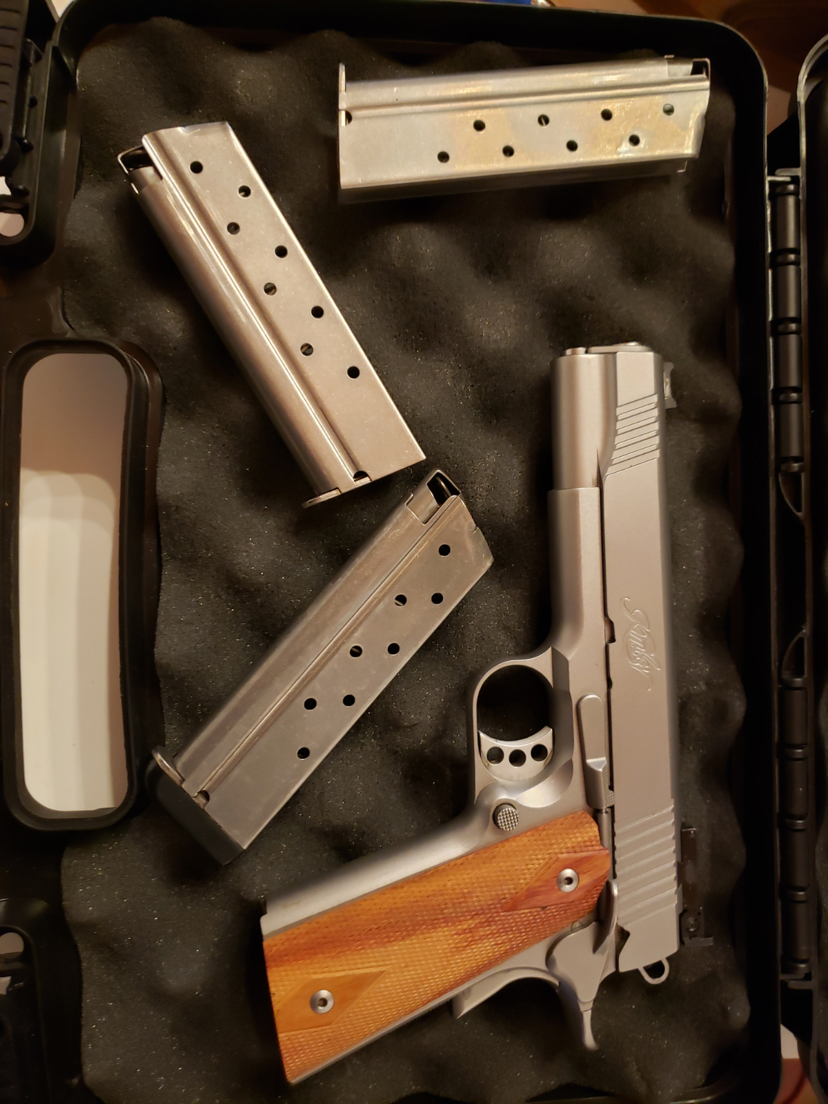 Kimber Target Ii 10mm Stainless In Box Just Like New 10mm For Sale at ...