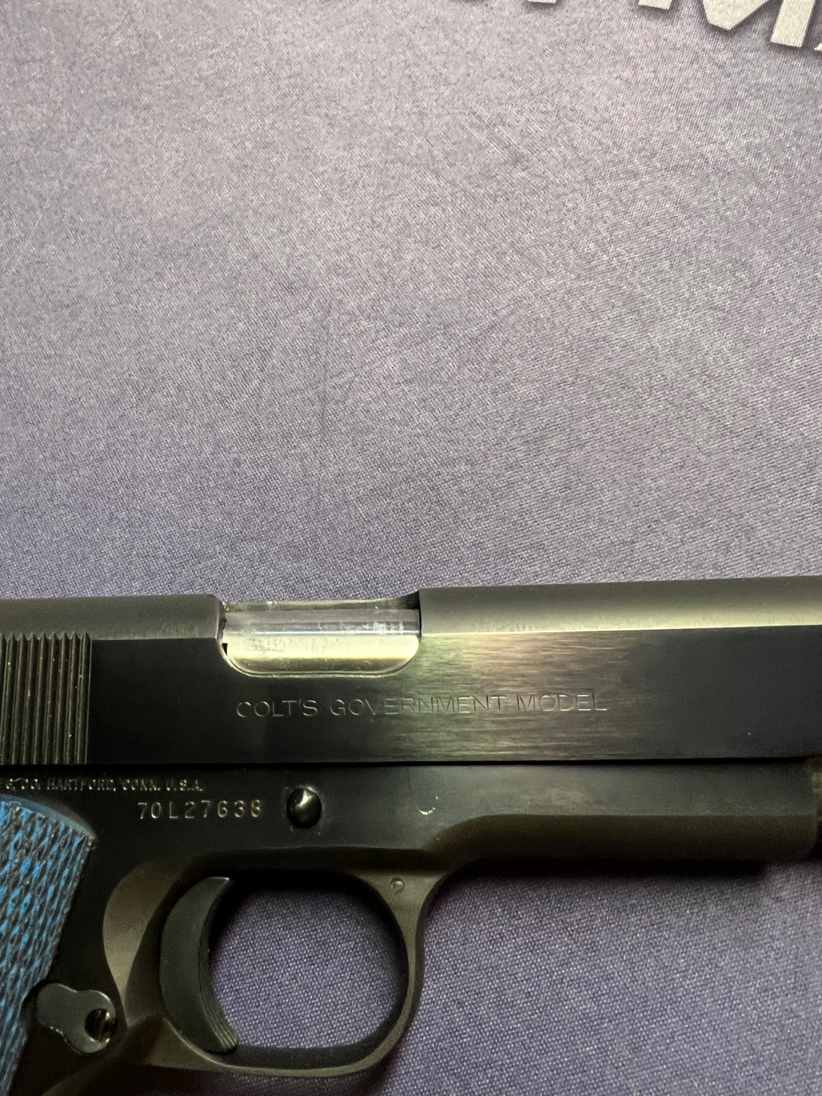 Colt 1981 Government Model 1911 9mm 70 Series Nib Please Read ...