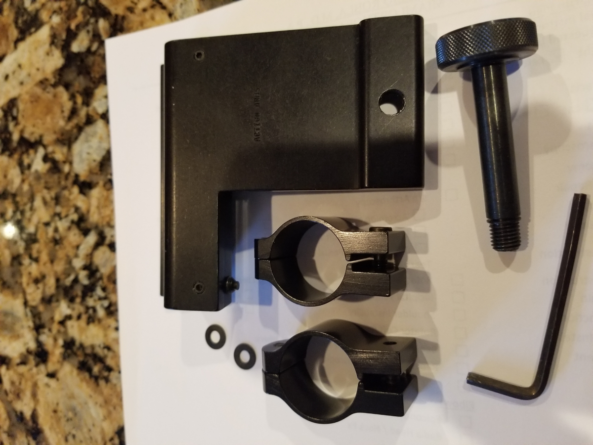 Action Arms Uzi Scope Mount With Rings Imi Uzi Carbine For Sale at ...