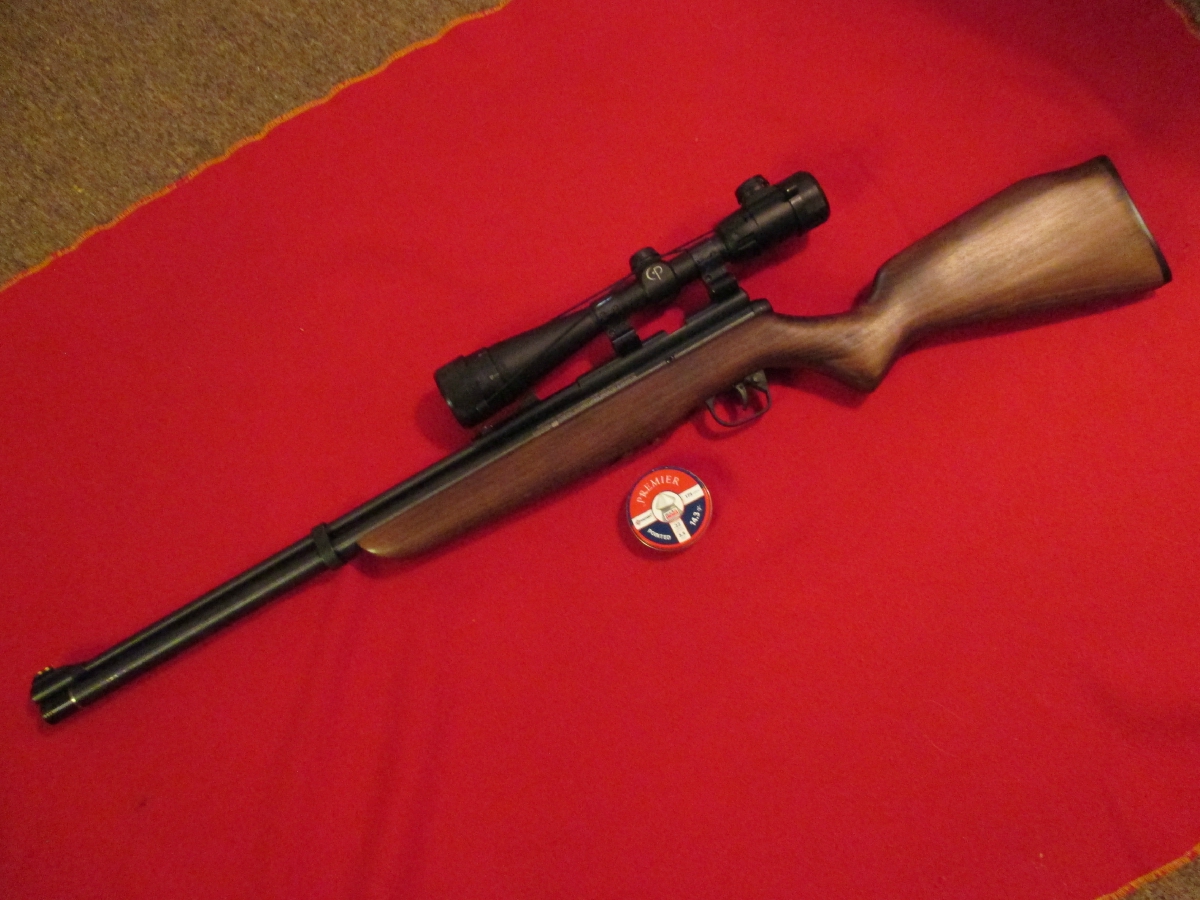 Benjamin Discovery Pcp 22 Cal Pellet Rifle With Center Point 4x16 Scope ...