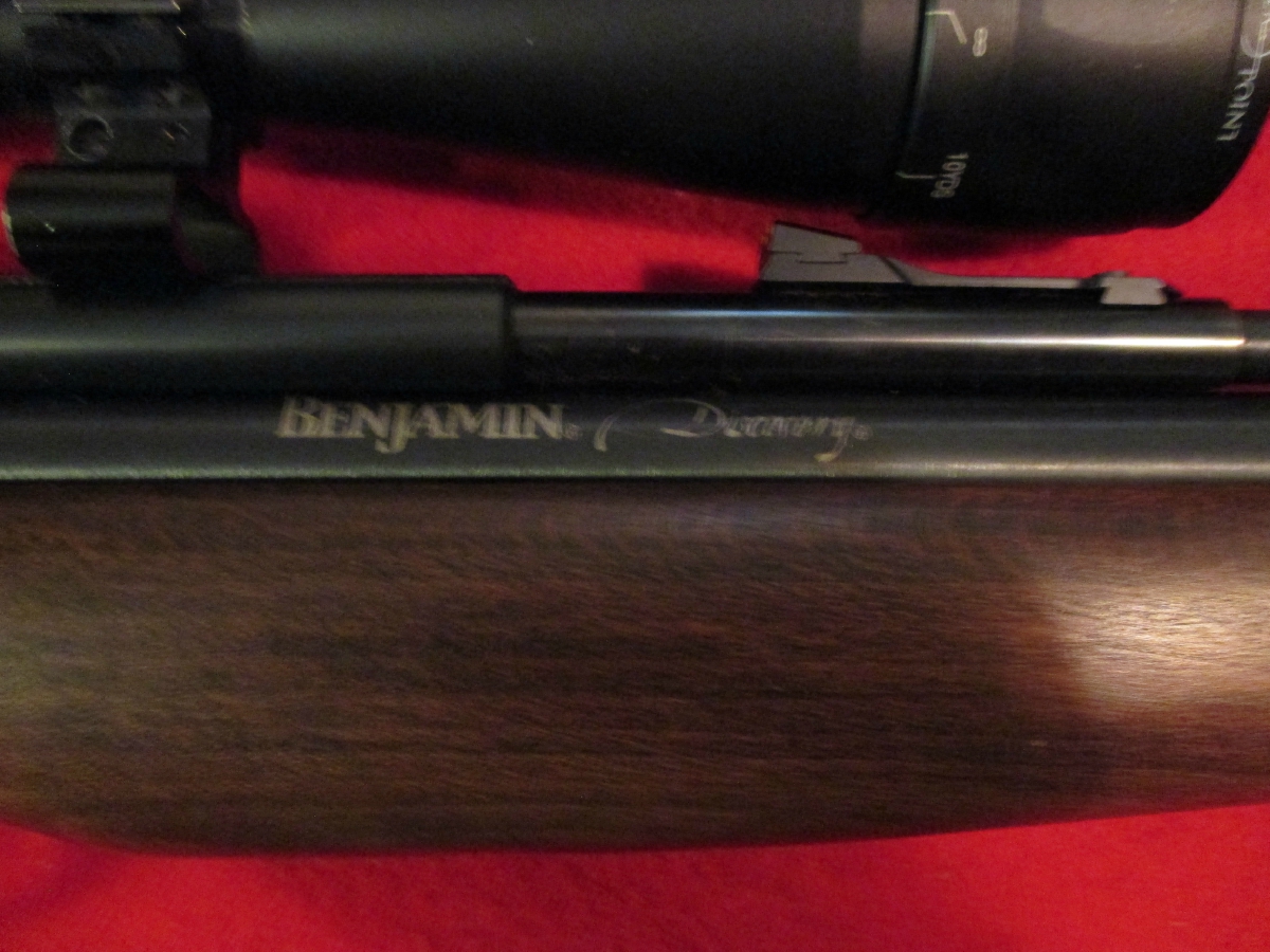 Benjamin Discovery Pcp 22 Cal Pellet Rifle With Center Point 4x16 Scope ...