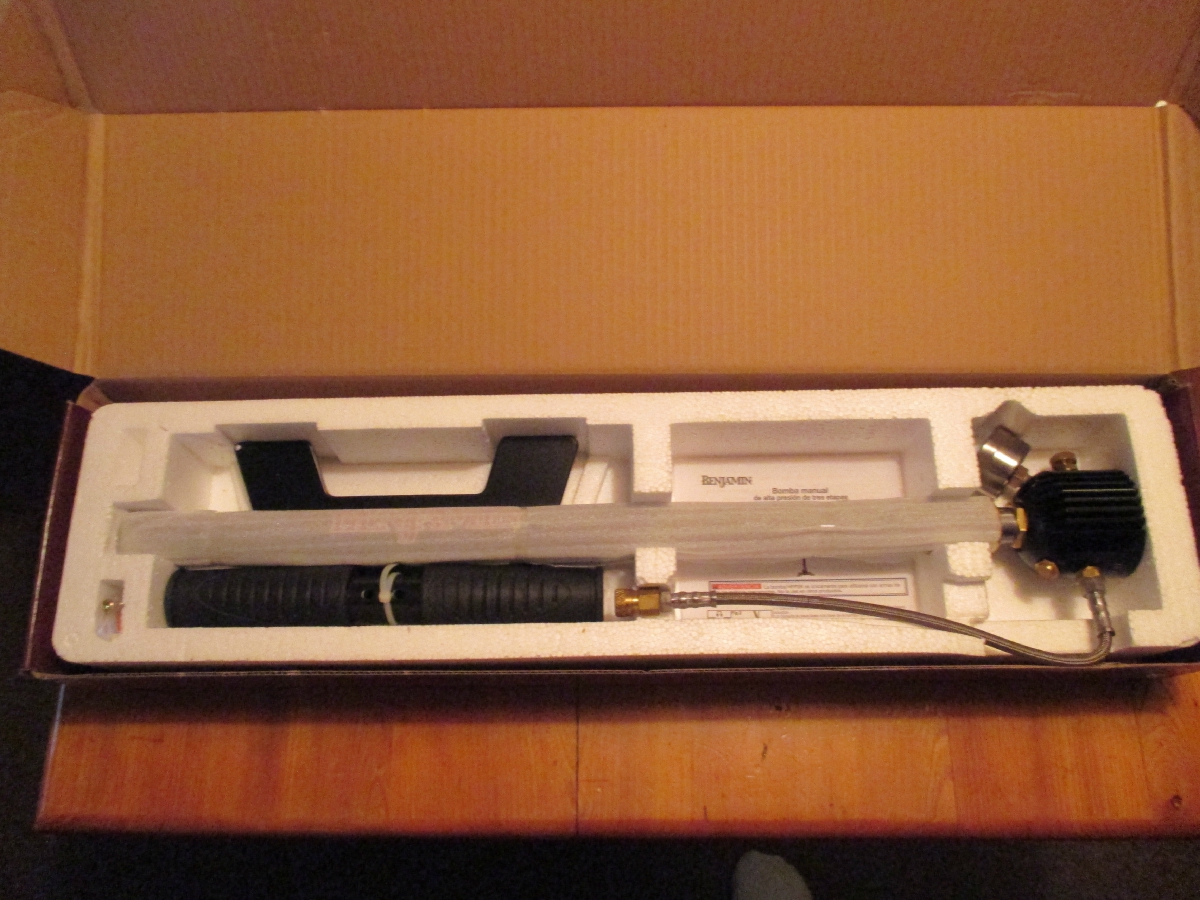 Benjamin High Pressure Hand Pump Model Hpp2k, New In Box For Sale at ...