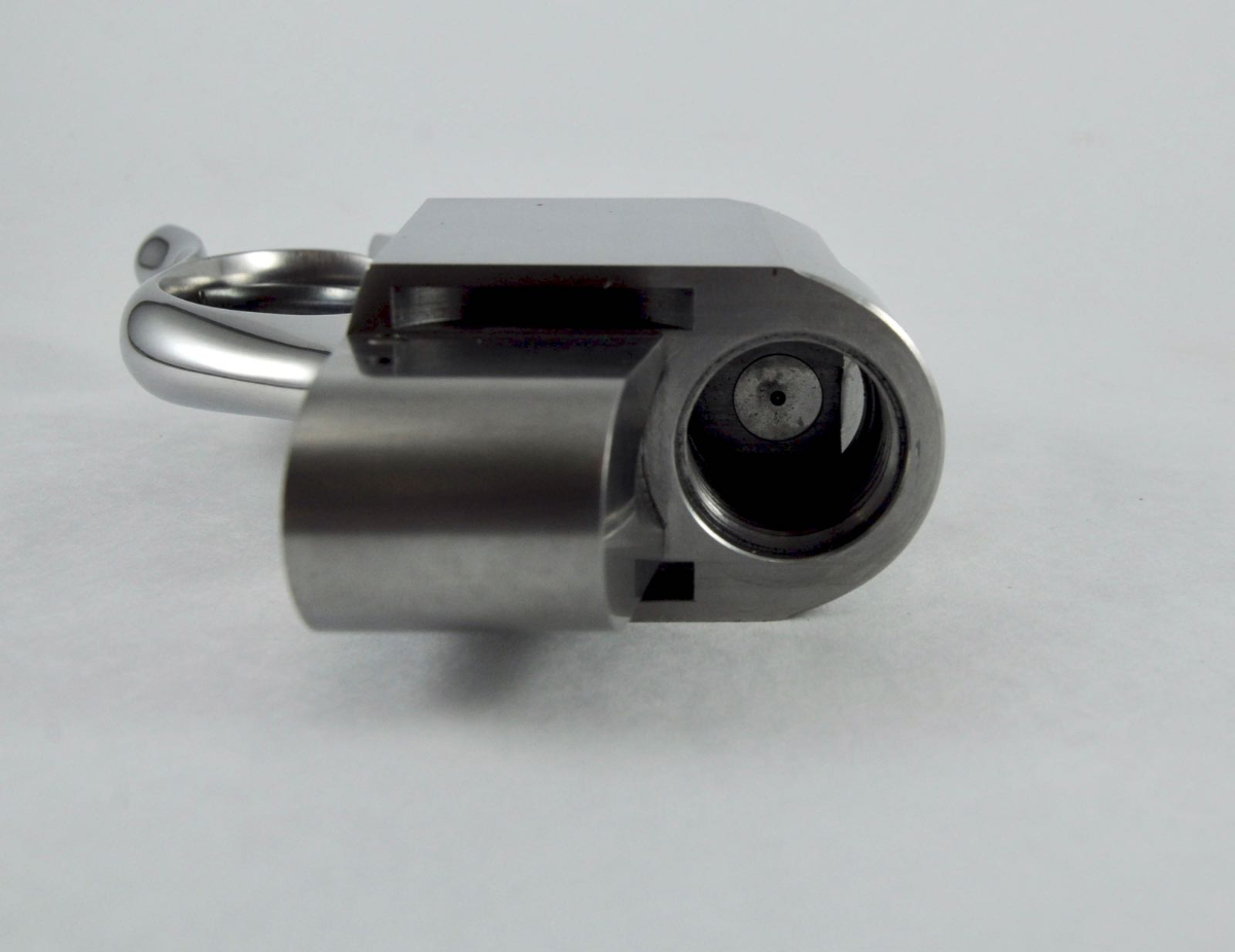 Hagn Falling Block Single Shot Medium Rifle Action In The White W. Set ...