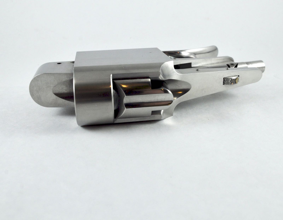 Hagn Falling Block Single Shot Medium Rifle Action In The White W. Set ...