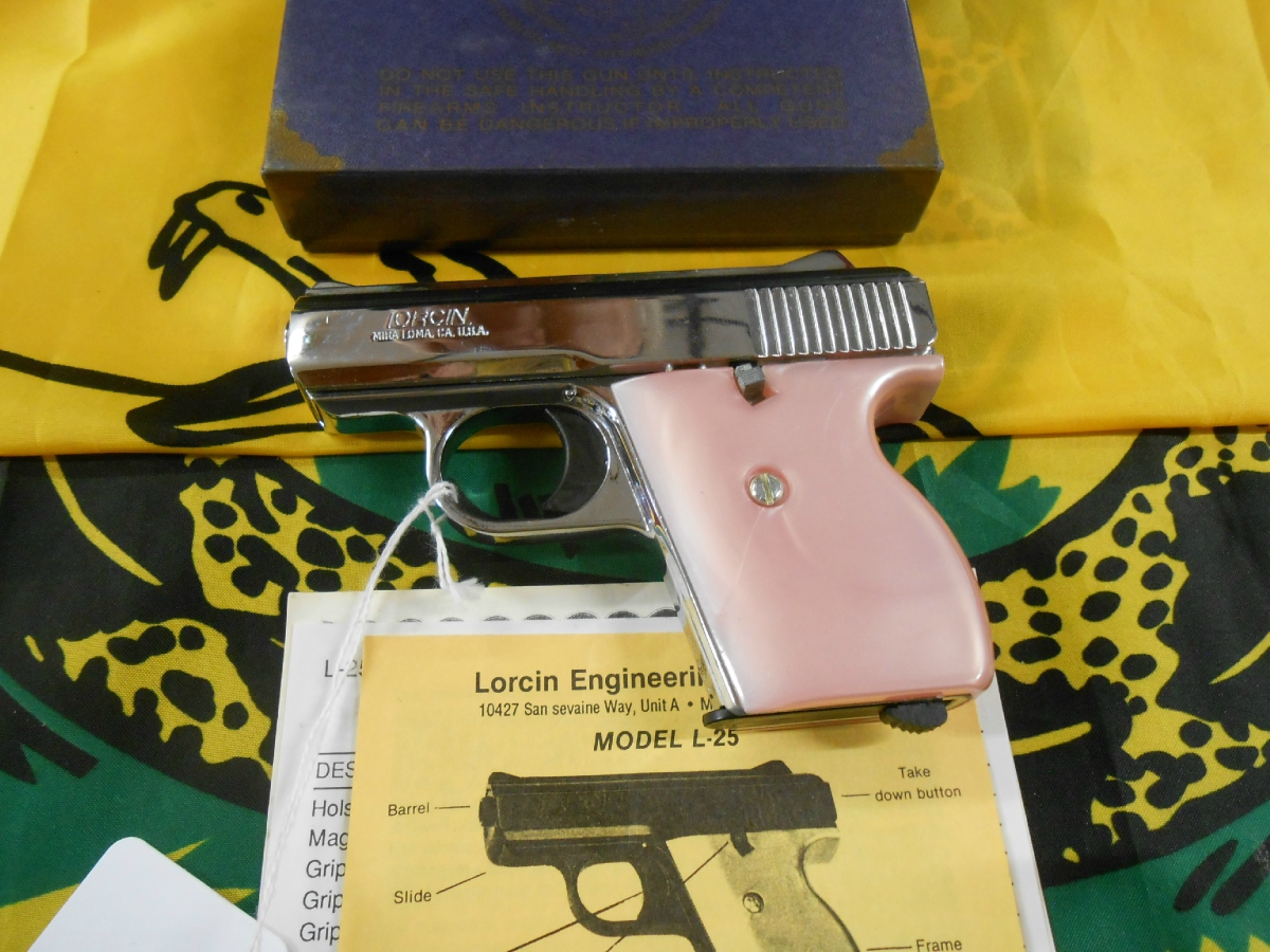 Lorcin L25 Pistol 25acp" New Old Stock" .25 ACP 17089473 - GunAuction.com