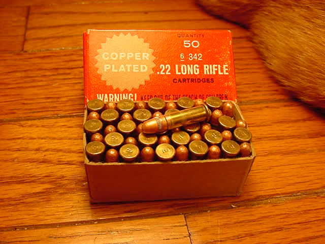 Box Of Sears .22 Lr Copper Plated Solid Point .22 Lr For Sale at ...