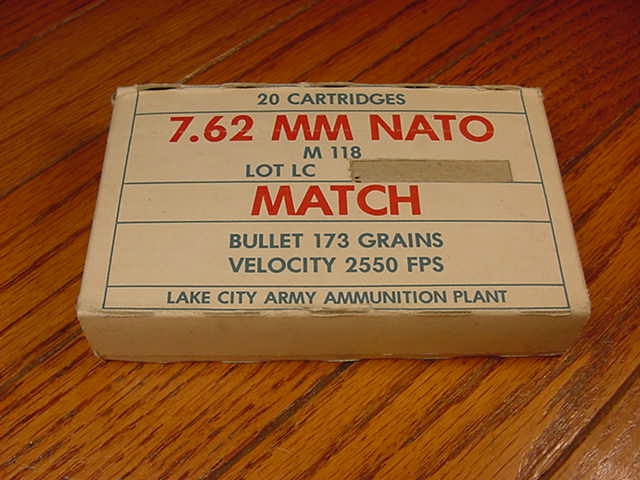 Box Of Usgi Match 7.62mm Nato M118 Fmj For Sale at GunAuction.com ...