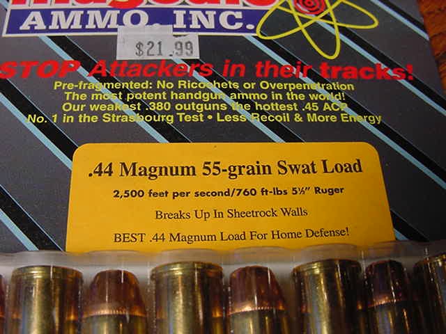 Package Magsafe .44 Magnum Swat Load Hp .44 Mag. For Sale at GunAuction ...