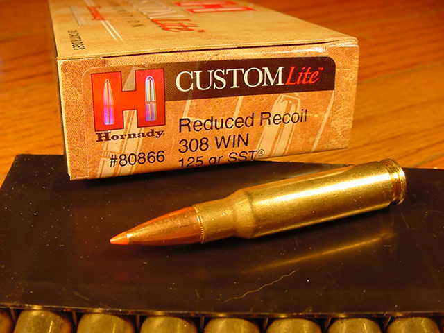 Box Hornady Customlite .308 Win Reduced Recoil Sst .308 Win. For Sale ...