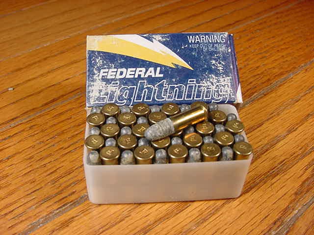 Box Of Federal Lightning .22 Long Rifle Lead Solid Point .22 Lr For ...