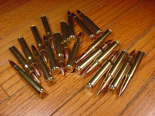 20 Rounds Of Reloaded .30-06 Springfield Bronze Tip Soft Point .30-06 ...