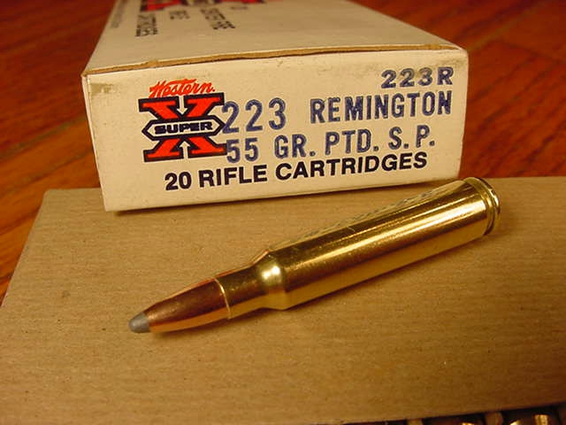 Box Of Western Super-X .223 Rem. Semi-Jacketed Pointed Soft Point .223 ...