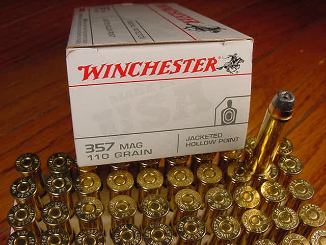 Box Of Winchester Personal Protection .357 Magnum Semi-Jacketed Hollow Point .357 Magnum For ...