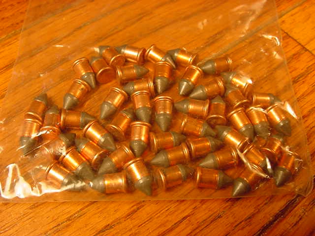 50 Rounds Of Rws Flobert-Spitzkugele 6mm/.22 Cone Breach Cb Caps .22 Lr ...