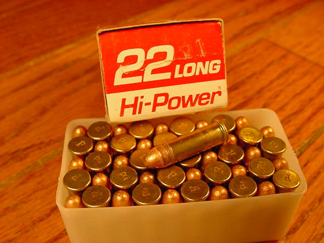 Box Of Federal Hi-Power .22 Long Plated Solid Point .22 Long For Sale ...