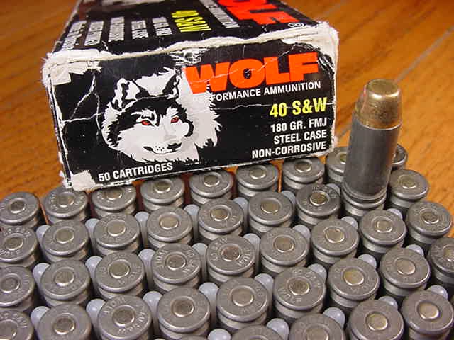 Box Of Wolf .40 S&W Full Metal Jacket .40 S&W For Sale at GunAuction ...