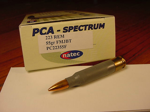 Box Of Natec/Pca .223 Rem. Fmjbt Polymer Case .223 Rem. For Sale at GunAuction.com - 16858046