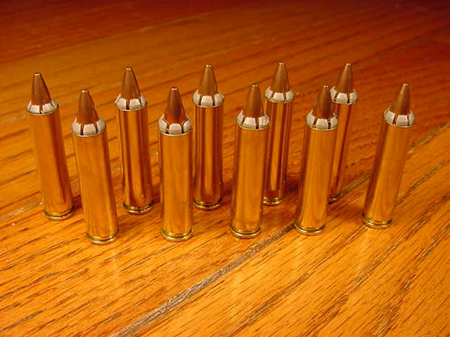10 Rounds Of Reloaded .30 Carbine Sabot .224 Full Metal Jacket .30 ...