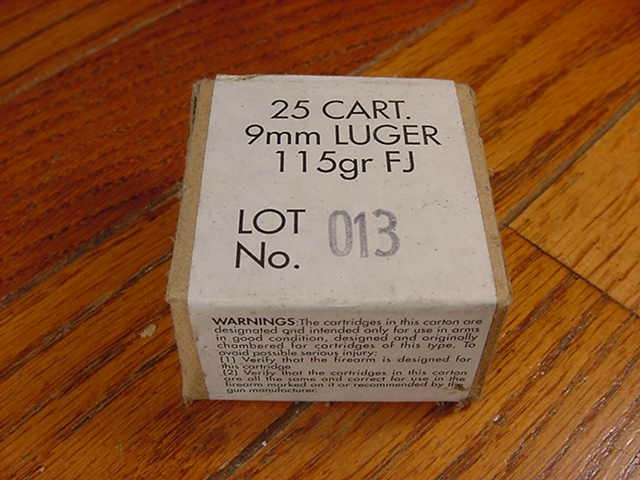 Box (25 Rounds) Of Pmp/Denel 9mm Luger Full Metal Jacket 9mm Luger For ...