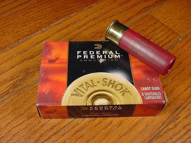 Box Of Federal Vital-Shok 12 Gauge 3 Inch Hydra-Shok Hollow Point Sabot ...