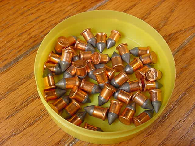 50 Rounds Of Rws Flobert-Spitzkugele 6mm/.22 Cone Breach Cb Caps .22 Lr ...