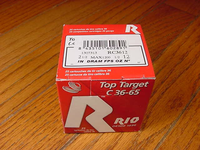 Box Of Rio Top Target .410 Gauge Number 12 Shot .410 Ga For Sale at ...