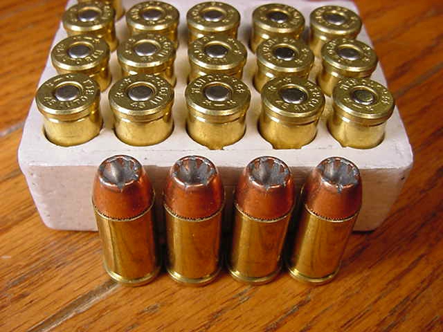 20 Rounds Of Georgia Arms .45 Rim Revolver Gold Dot Jacketed Hollow ...