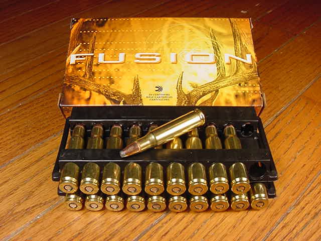 Box Of Federal Fusion Lite 50 Less Recoil .308 Win. Semi-Jacketed Soft ...