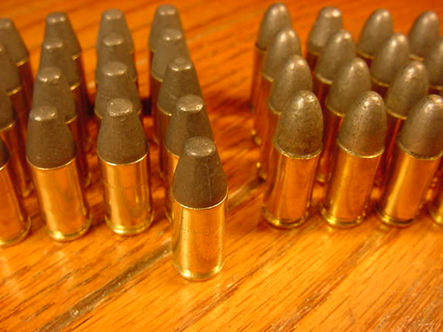 61 Rounds Of Reloaded 9mm Luger Lead Round Nose & Truncated Cone 9mm ...