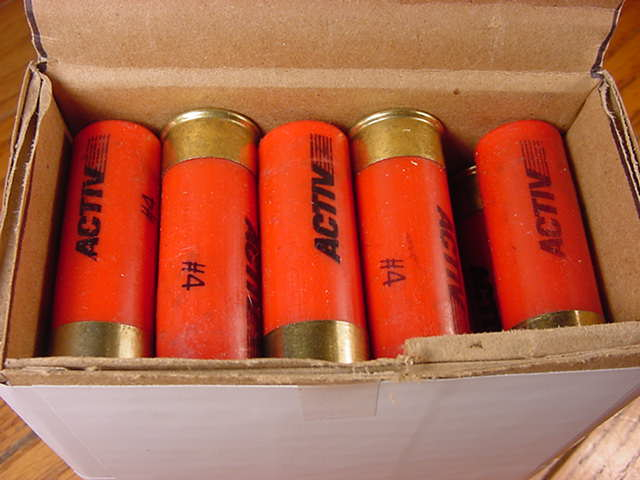 25 Rounds Of Activ 12 Gauge Number 4 Shot 12 Ga For Sale at GunAuction ...