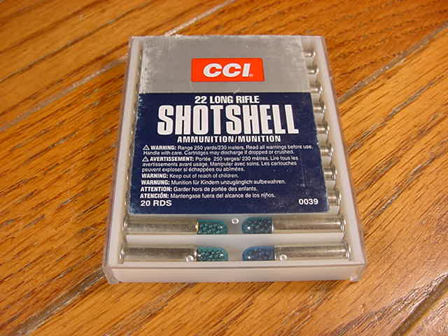 Cci Ammunition Package Of Cci .22 Long Rifle Shotshell Cartridges .22 ...