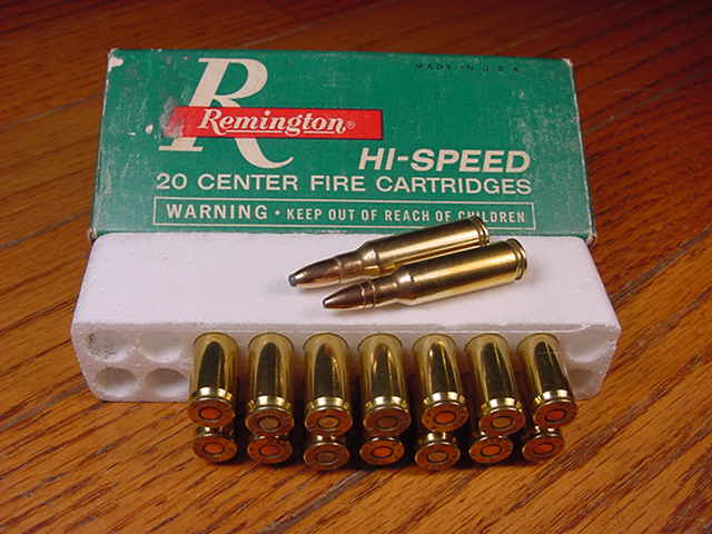 Partial Box Of Mixed Remington .221 Rem. Fireball Semi-Jacketed Soft ...