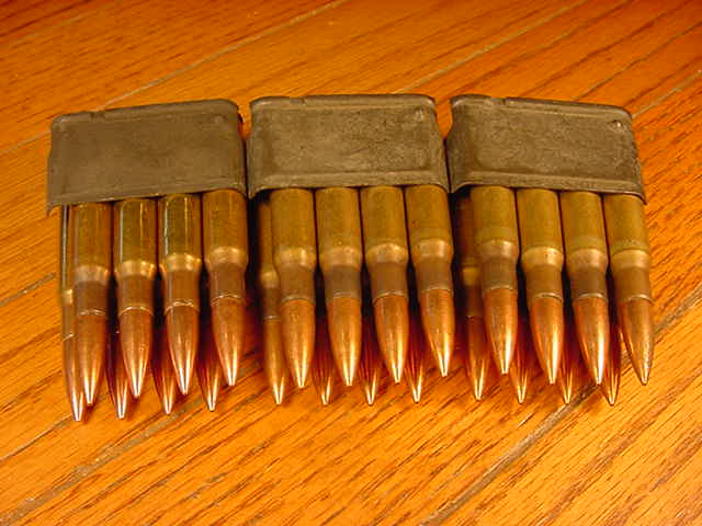 Pictures: 24 Rounds of USGI .30-06 Springfield Full Metal Jacket on ...