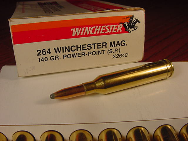 Box of Winchester Power Point .264 Win. Magnum Semi-Jacketed Soft Point ...
