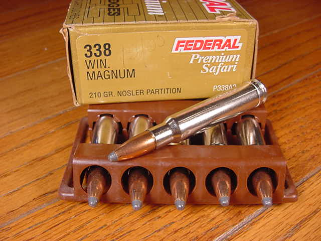 Federal Premium Ammunition Box of Federal Premium Safari .338 Win ...