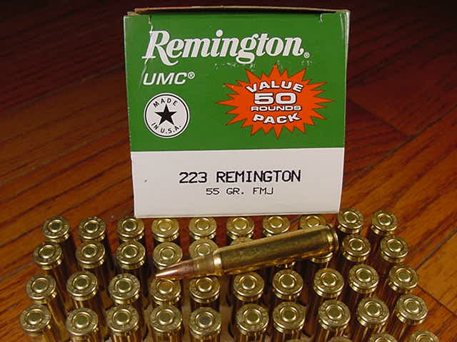 50 Round Value Pack Box Of Remington/Umc .223 Rem. Full Metal Jacket ...