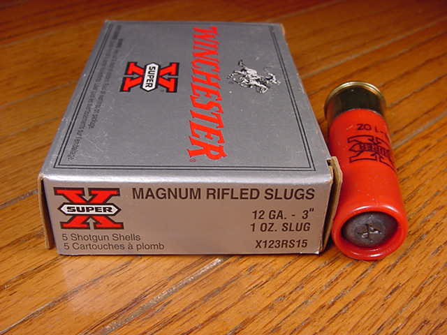 Box Of Winchester Super-X 12 Gauge 3 Inch Magnum Rifled Slugs 12 Ga For ...