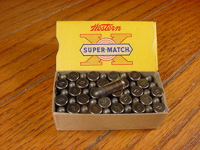 Box Of Western Super-Match Pistol .22 Short Plated Solid Point .22 ...